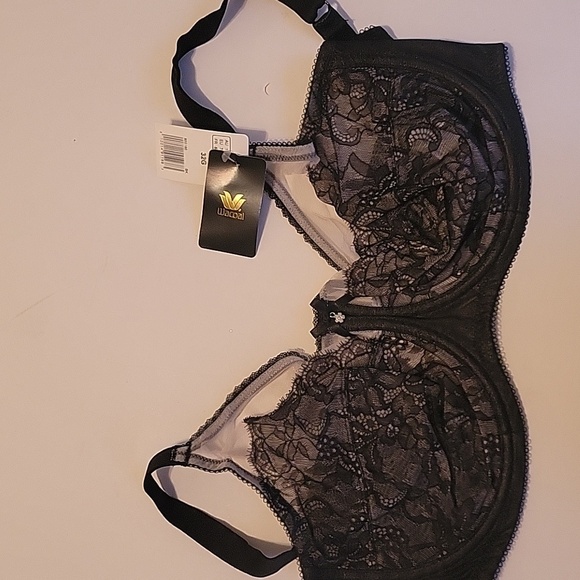 Wacoal | Intimates & Sleepwear | Nwt Black Lace Underwire 32g Bra By ...